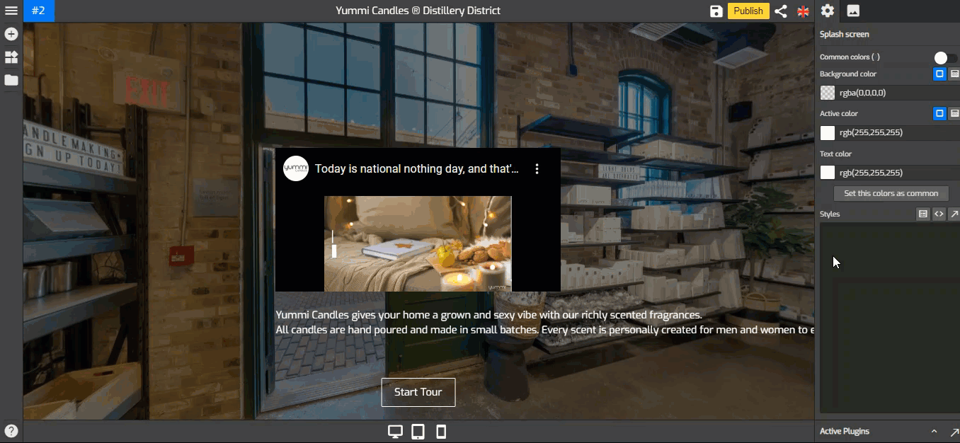 How To Set Responsive Text Field In Splash Screen Plugin Using Css Recipes Editor